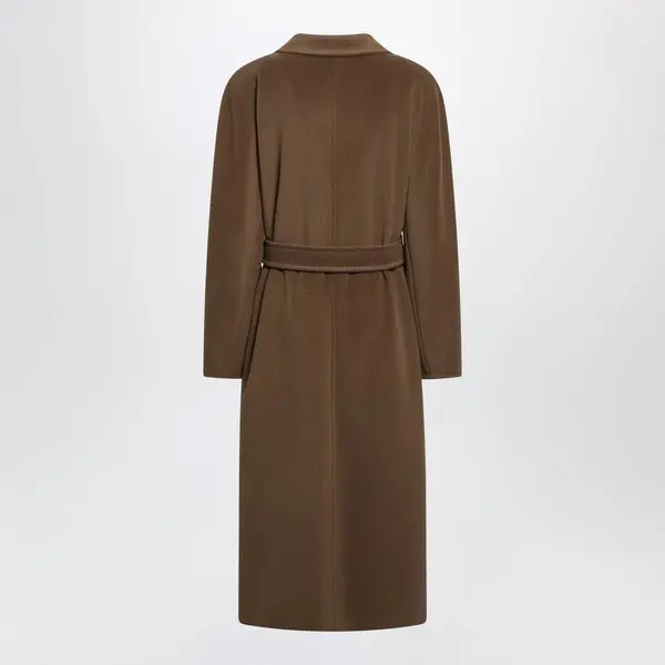 Max Mara 101801 Icon Coat In Tobacco - Brown