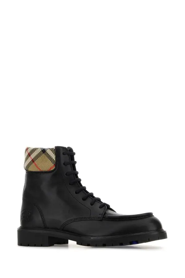 Burberry Leather Ankle Boots