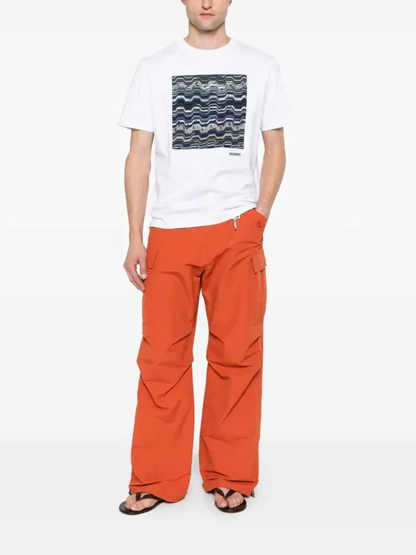Missoni T-shirt With Zigzag Print