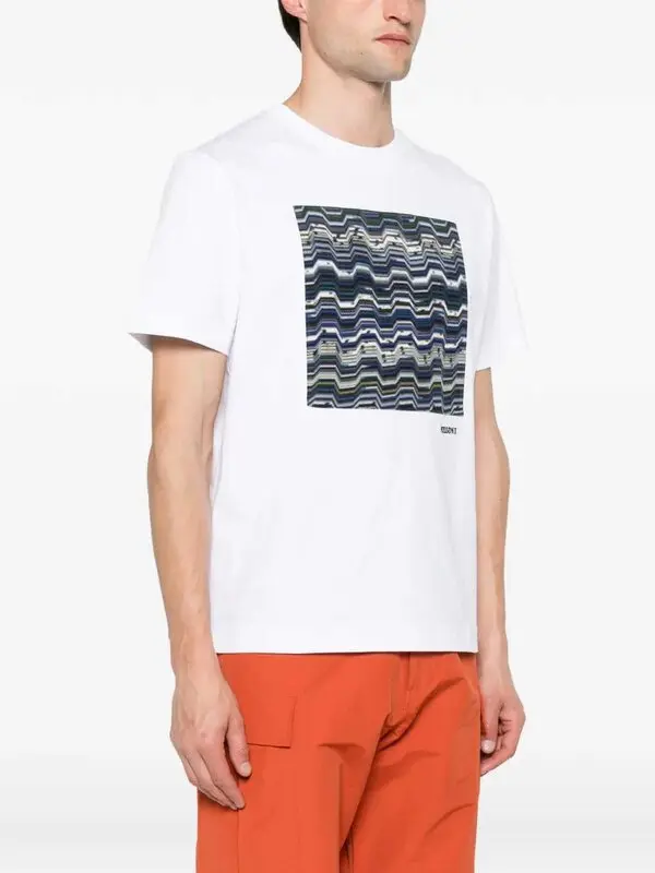 Missoni T-shirt With Zigzag Print