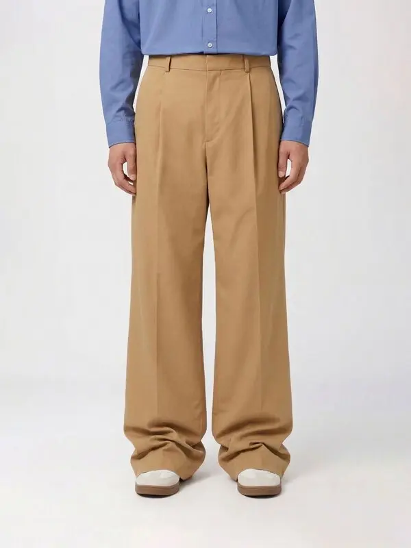 Loewe Wide Leg Cotton Trousers
