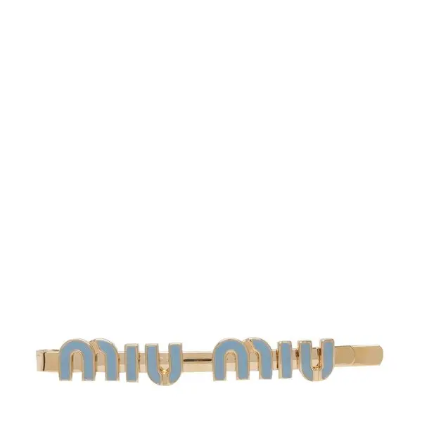Miu Miu Logo Hair Clip