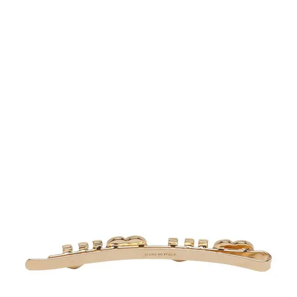 Miu Miu Logo Hair Clip