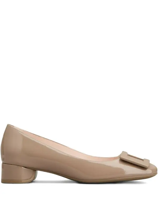 ROGER VIVIER Roundy Patent Leather Ballets - Multicolor