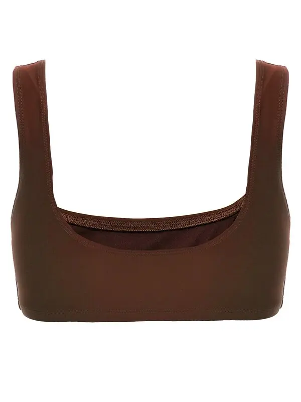 Andamane Hollywood Lycra Top - Brown