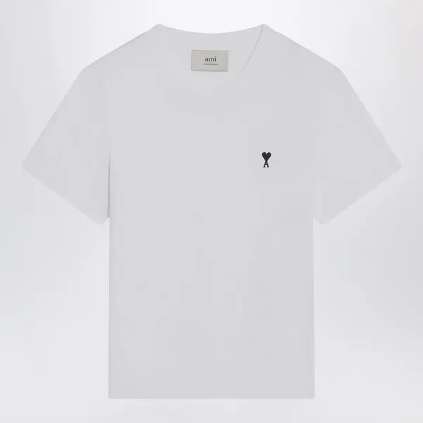 AMI Paris De Coeur T-shirt - White