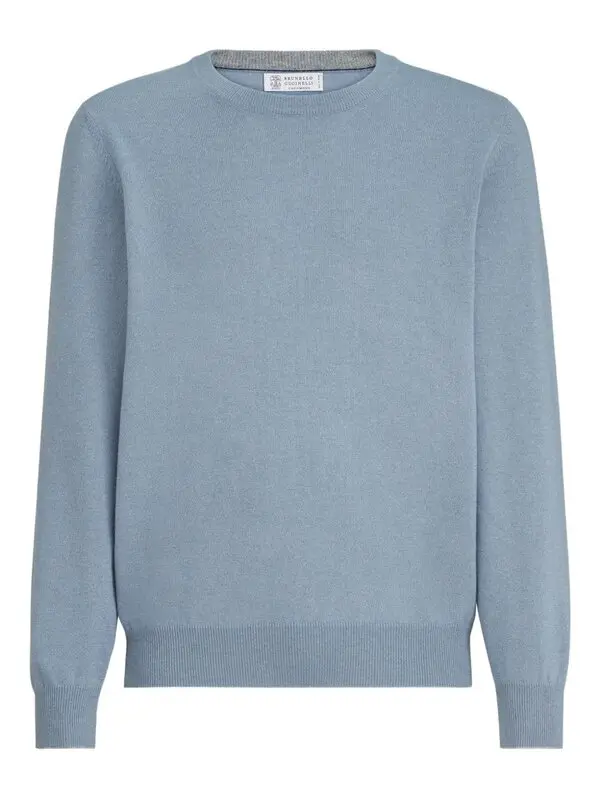 Brunello Cucinelli Cashmere Crewneck Sweater - Multicolor