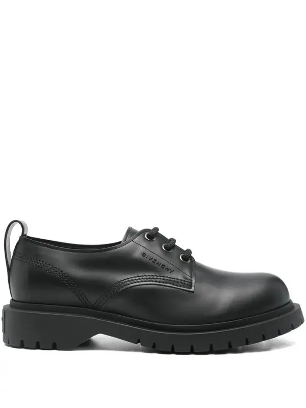 Givenchy Brushed Leather Chunky Derbies