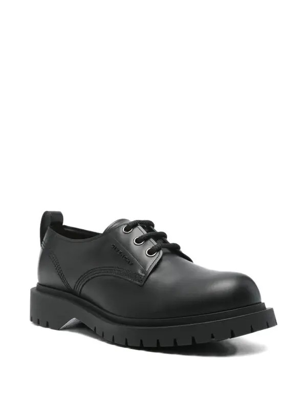 Givenchy Brushed Leather Chunky Derbies