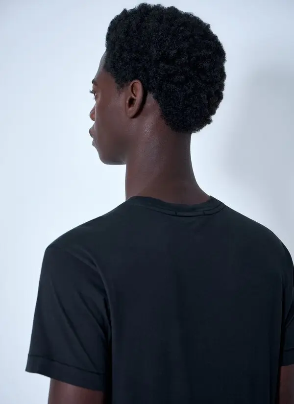 Stone Island Cotton Jersey Logo T-shirt