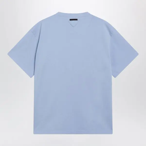 Prada Sky Cotton T-shirt