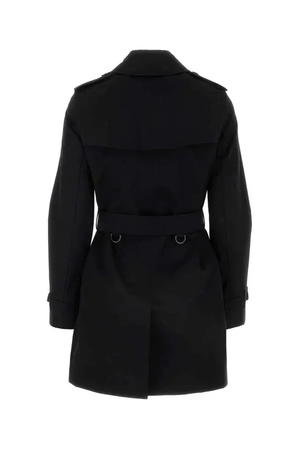 Burberry Cotton Trench - Black