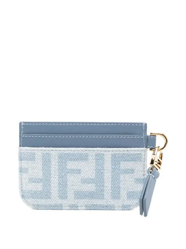 Fendi Baguette Denim Card Case