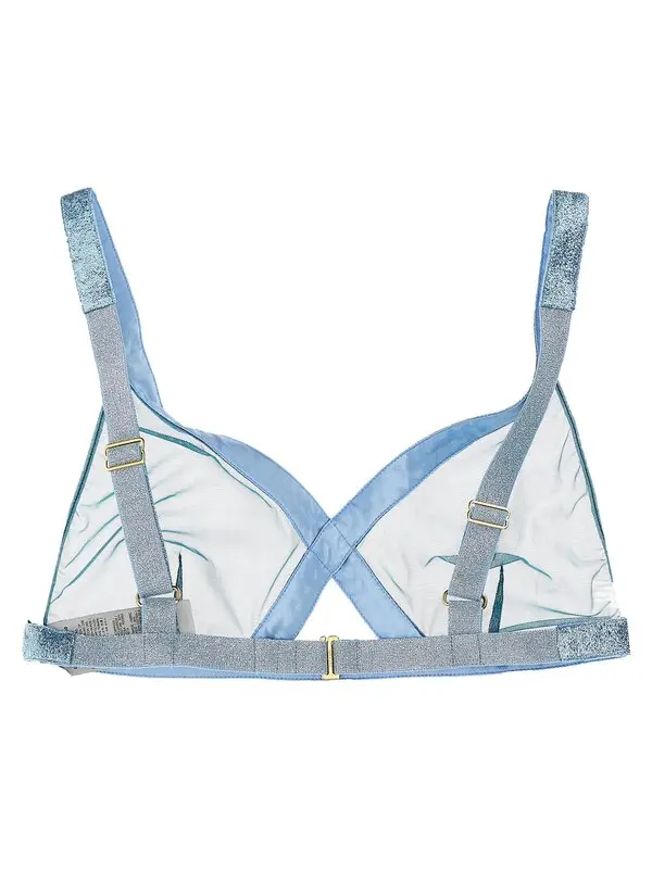TOM FORD Iridescent Sable Tulle Top