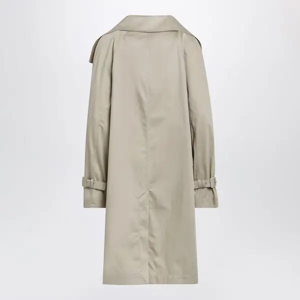 TOTEME Oversized Cotton Trench Coat - Cream