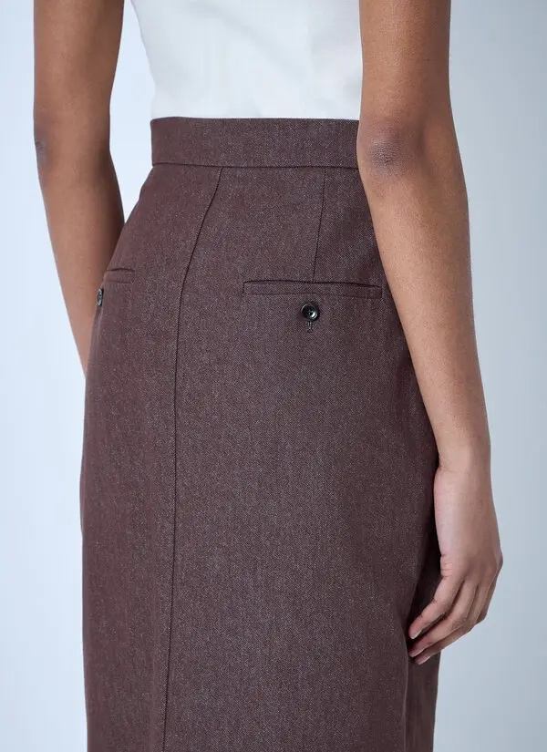 Max Mara Tailored Midi Skirt