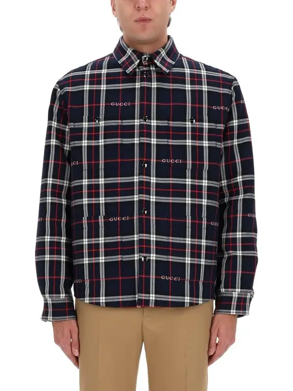 Gucci Overshirt With Logo