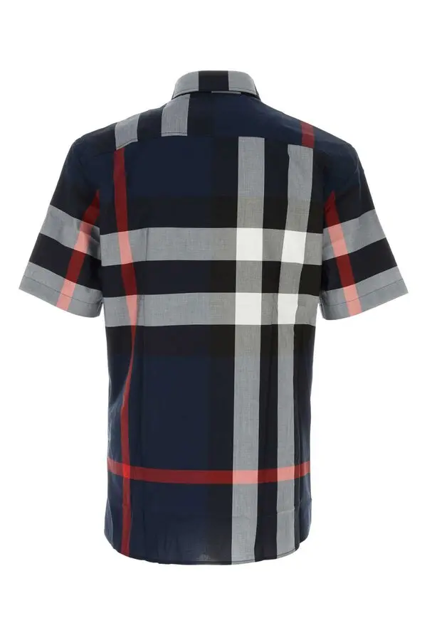 Burberry Embroidered Poplin Shirt