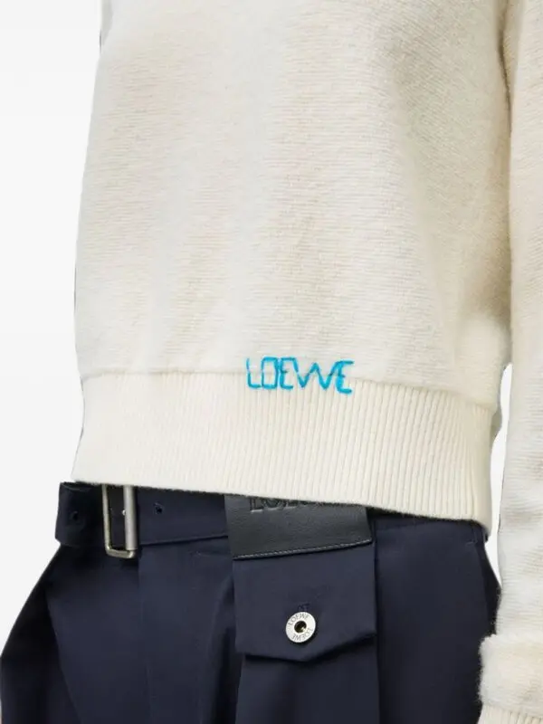 Loewe Logo Wool Sweater