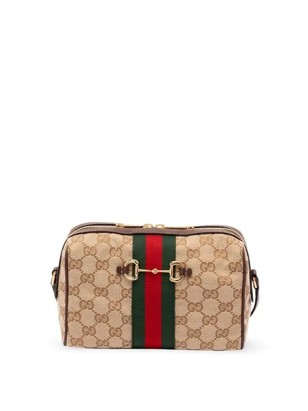 Gucci Horsebit Web Crossbody Bag