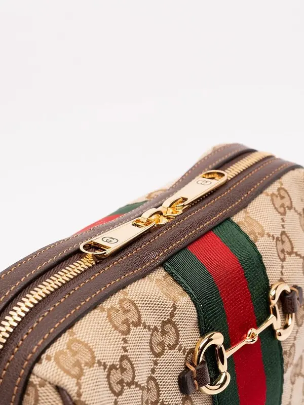 Gucci Horsebit Web Crossbody Bag