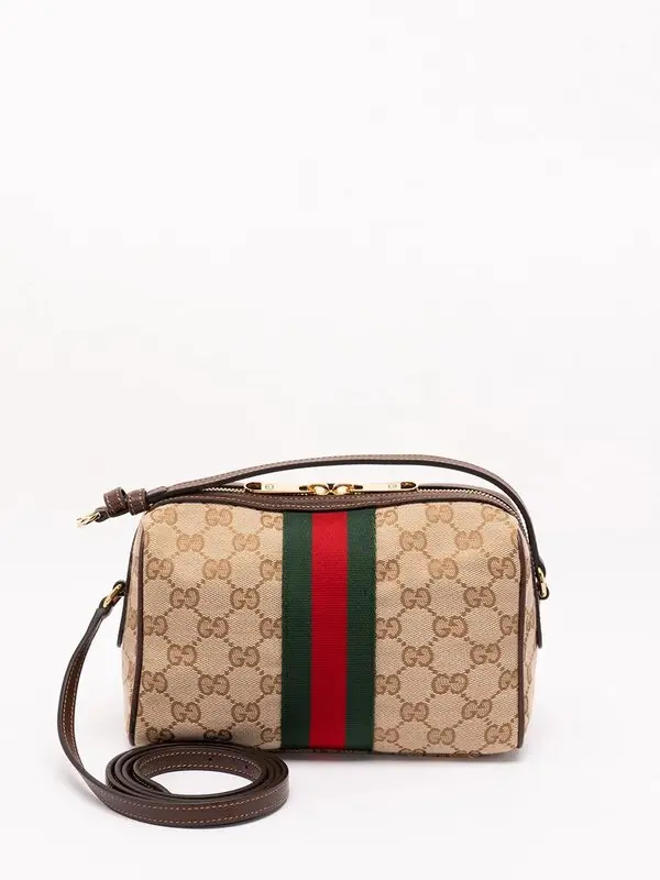 Gucci Horsebit Web Crossbody Bag - Multicolor
