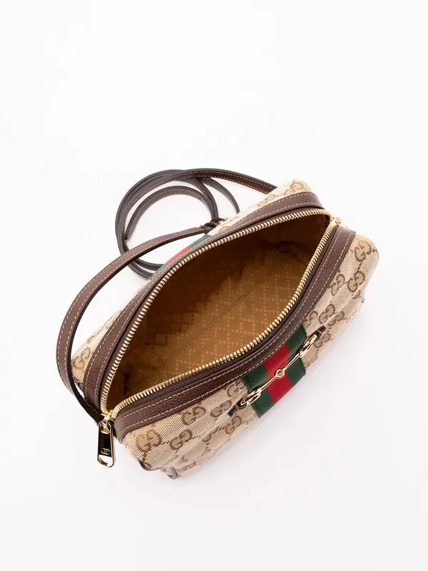 Gucci Horsebit Web Crossbody Bag - Multicolor
