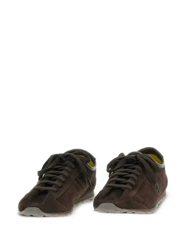 Jacquemus Suede Tennis Sneakers - Brown