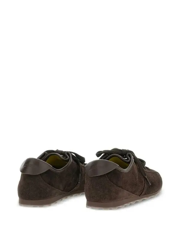 Jacquemus Suede Tennis Sneakers - Brown