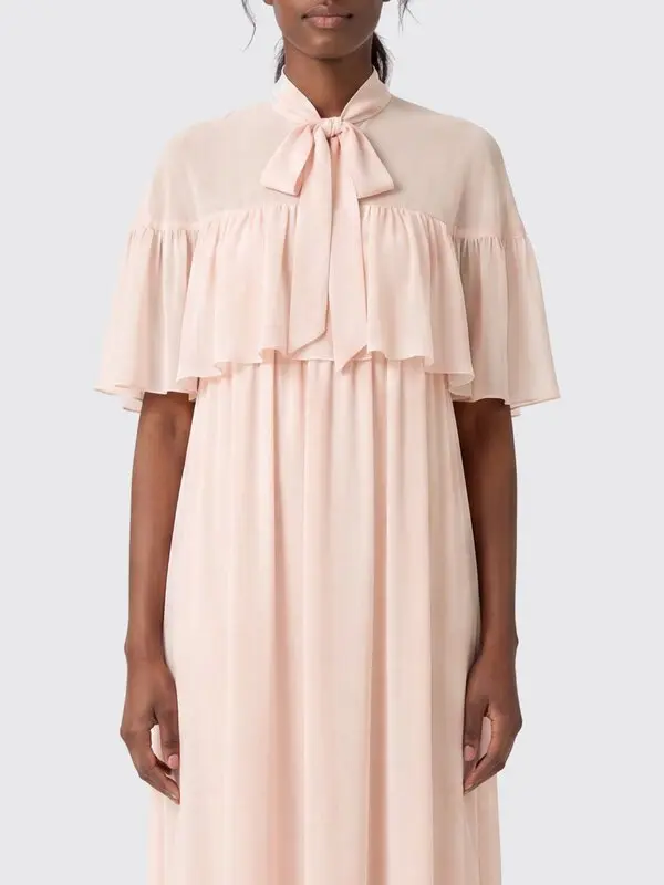 Max Mara Cape Effect Coat - Cream