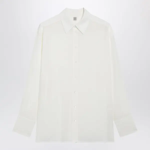 TOTEME Silk Crãªpe De Chine Shirt - White