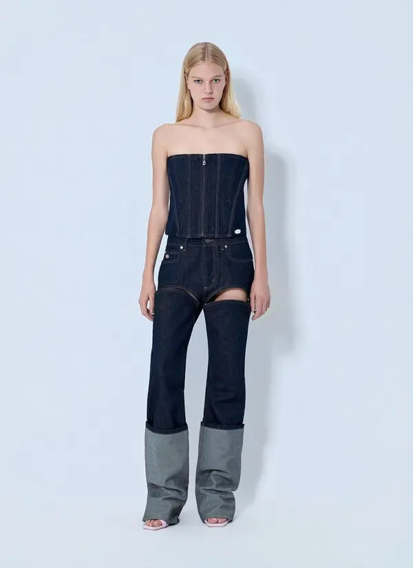 JEAN PAUL GAULTIER Denim Corset