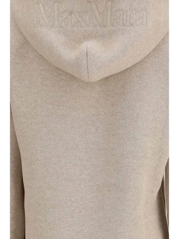 Max Mara Embroidered Logo Hoodie