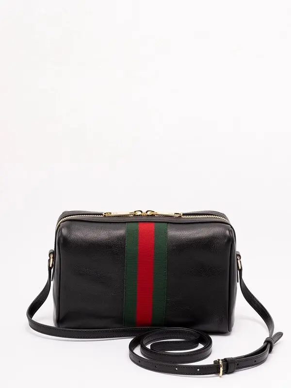 Gucci Horsebit Web Crossbody Bag
