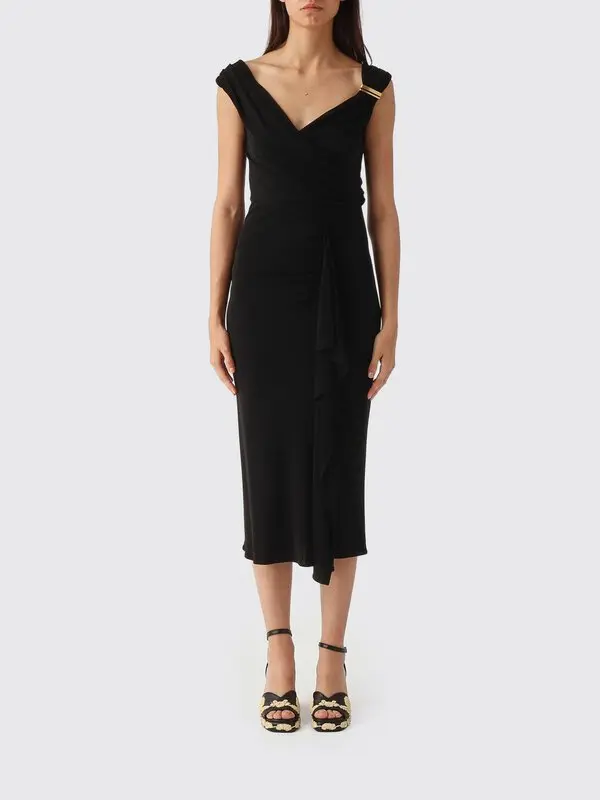 Max Mara Viscose Jersey Midi Dress