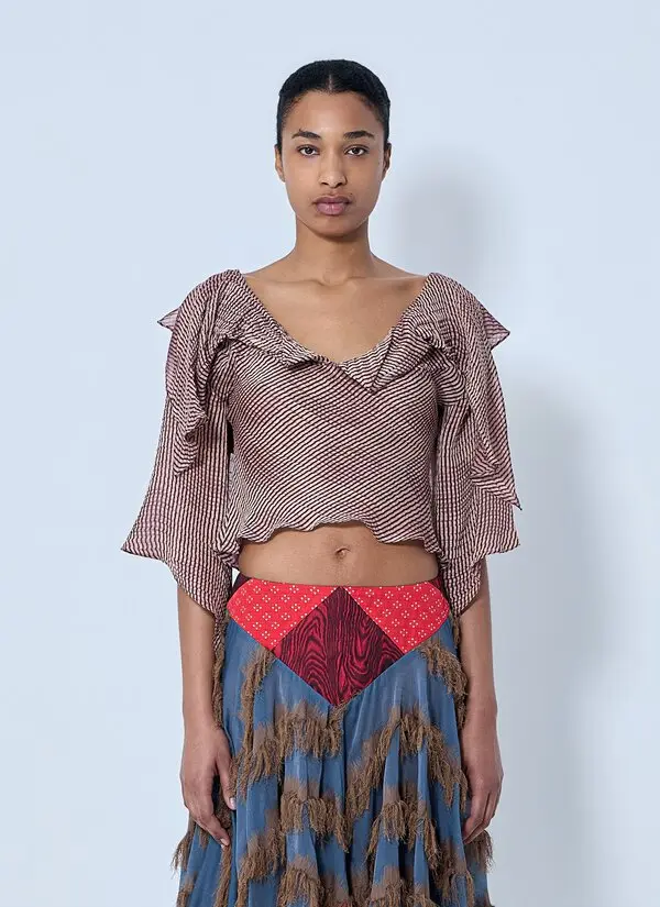 KIKO KOSTADINOV Plexus Blouse - Pink