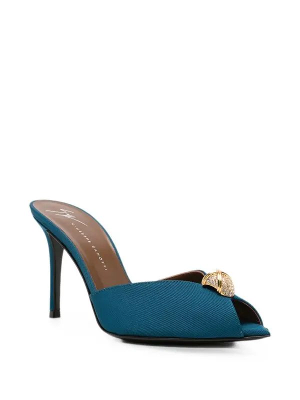 GIUSEPPE ZANOTTI Intriigo Leather Mules