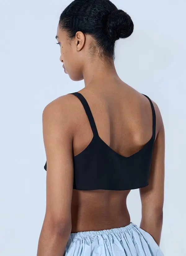 Prada Structured Bralette Top