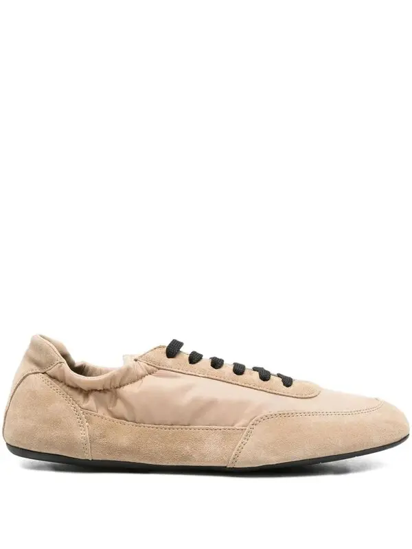 Prada Collapse Re-nylon And Suede Sneakers - Multicolor