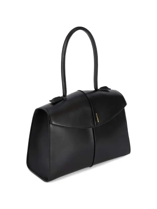 JIL SANDER Linea Medium Leather Tote Bag