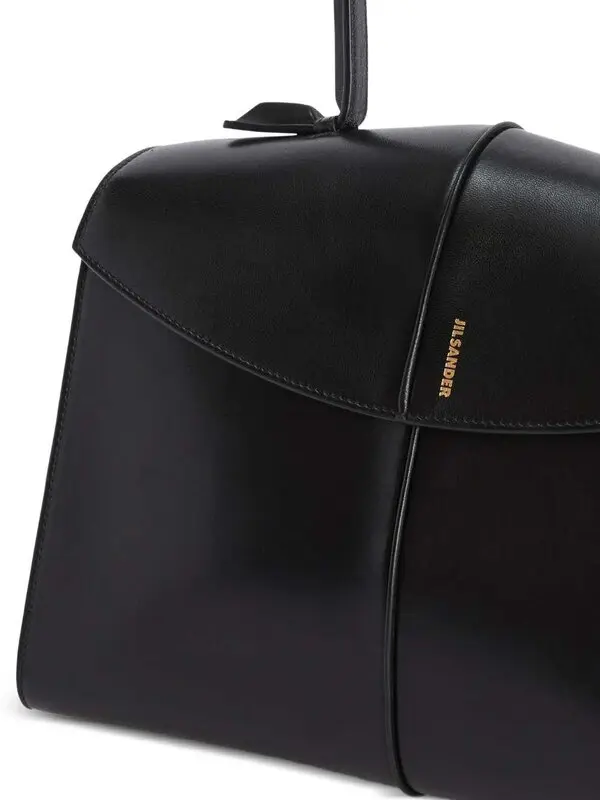 JIL SANDER Linea Medium Leather Tote Bag
