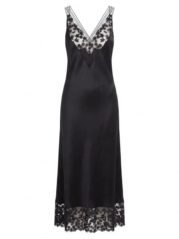 Fendi Silk Satin Dress - Multicolor