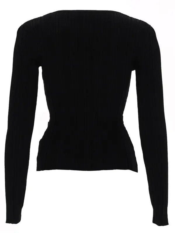 SELF-PORTRAIT Lace Top - Black