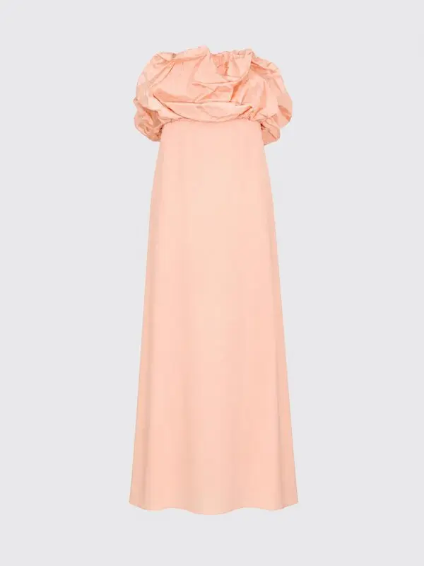 Max Mara Operoso Long Taffeta Dress