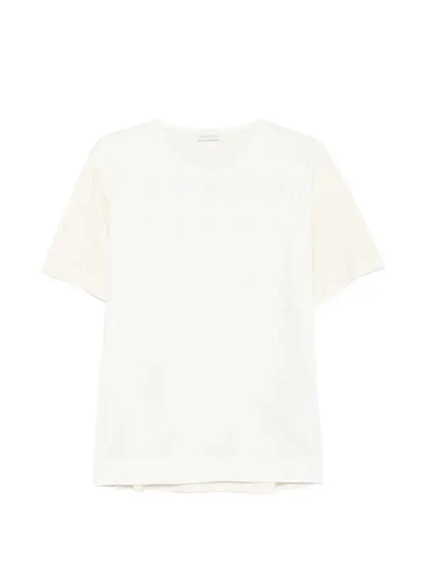 Dries Van Noten Perforated T-shirt - White