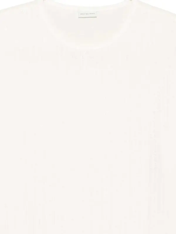 Dries Van Noten Perforated T-shirt