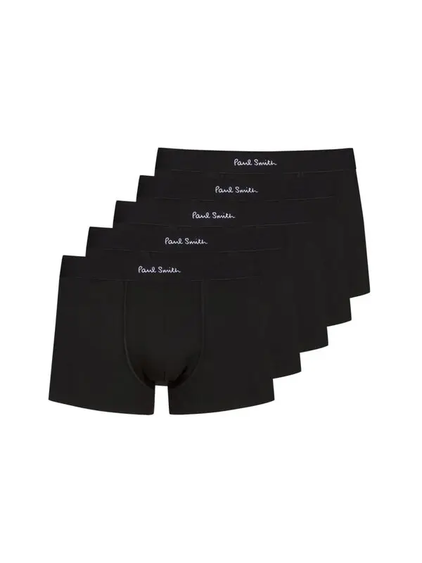 Paul Smith 5-pack Boxer Con Logo - Black