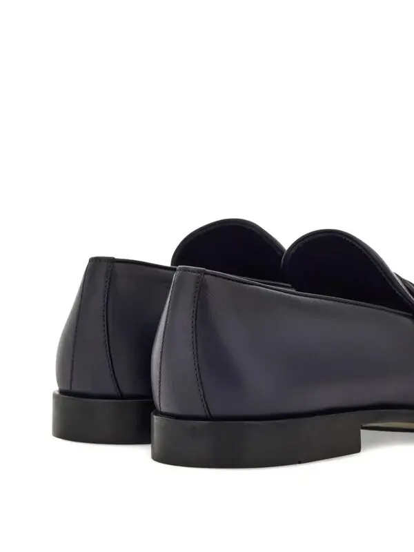 FERRAGAMO Desio Shaded Leather Loafers