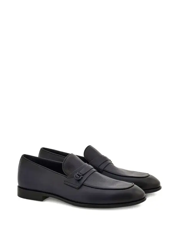 FERRAGAMO Desio Leather Loafers