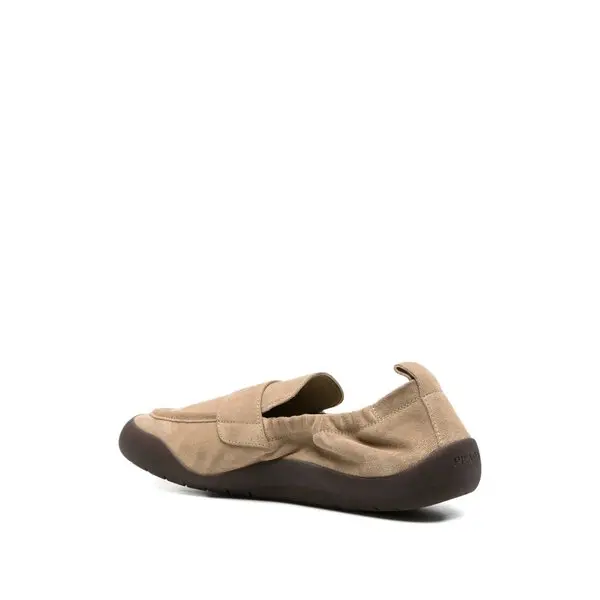 Prada Neutrals Loafers - Cream
